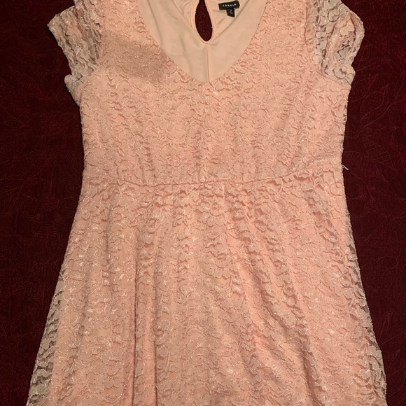 torrid | Dresses | Torrid Pink Lace Dress | Poshmark